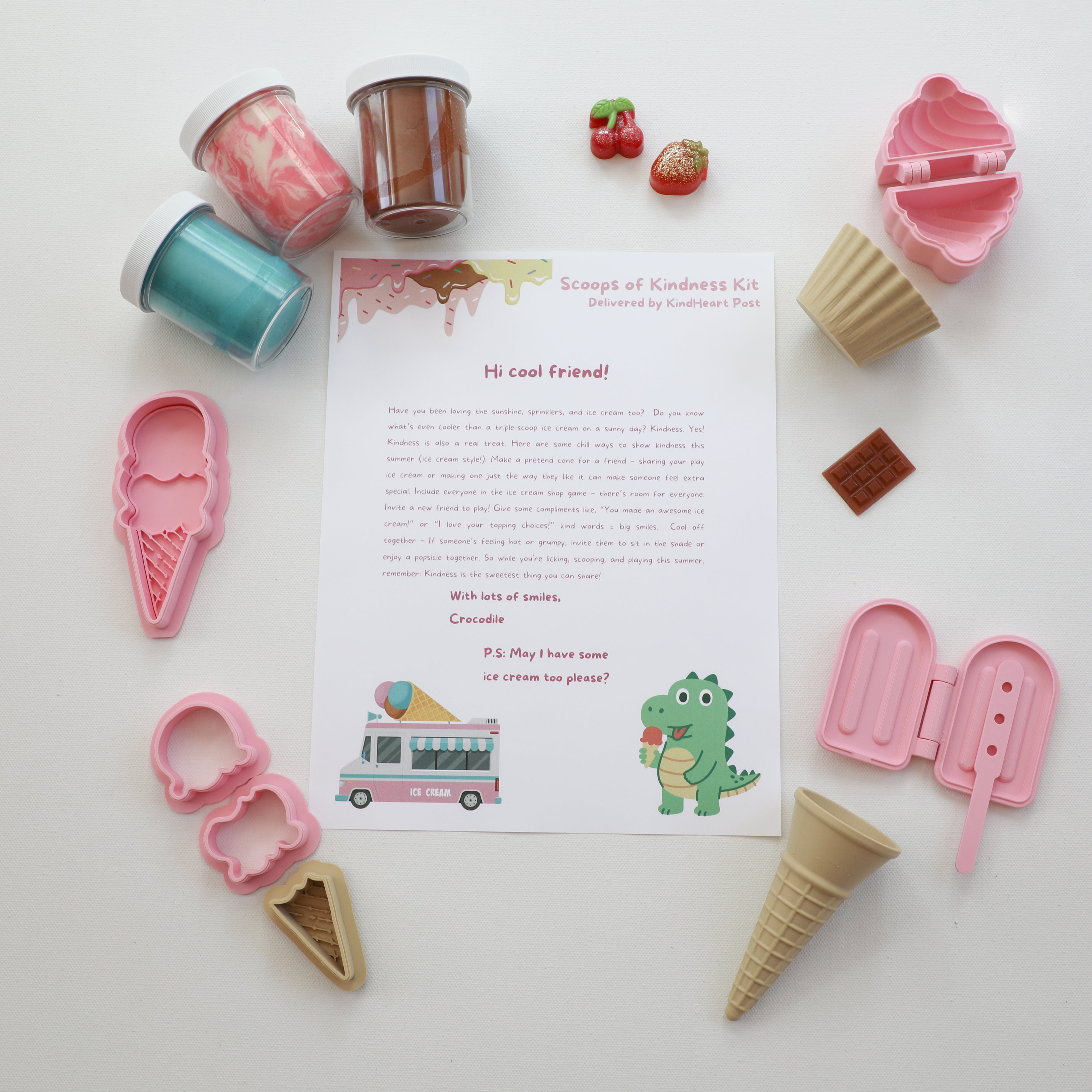 Scoops of Kindness Kit - Pink – Kind Heart Kids